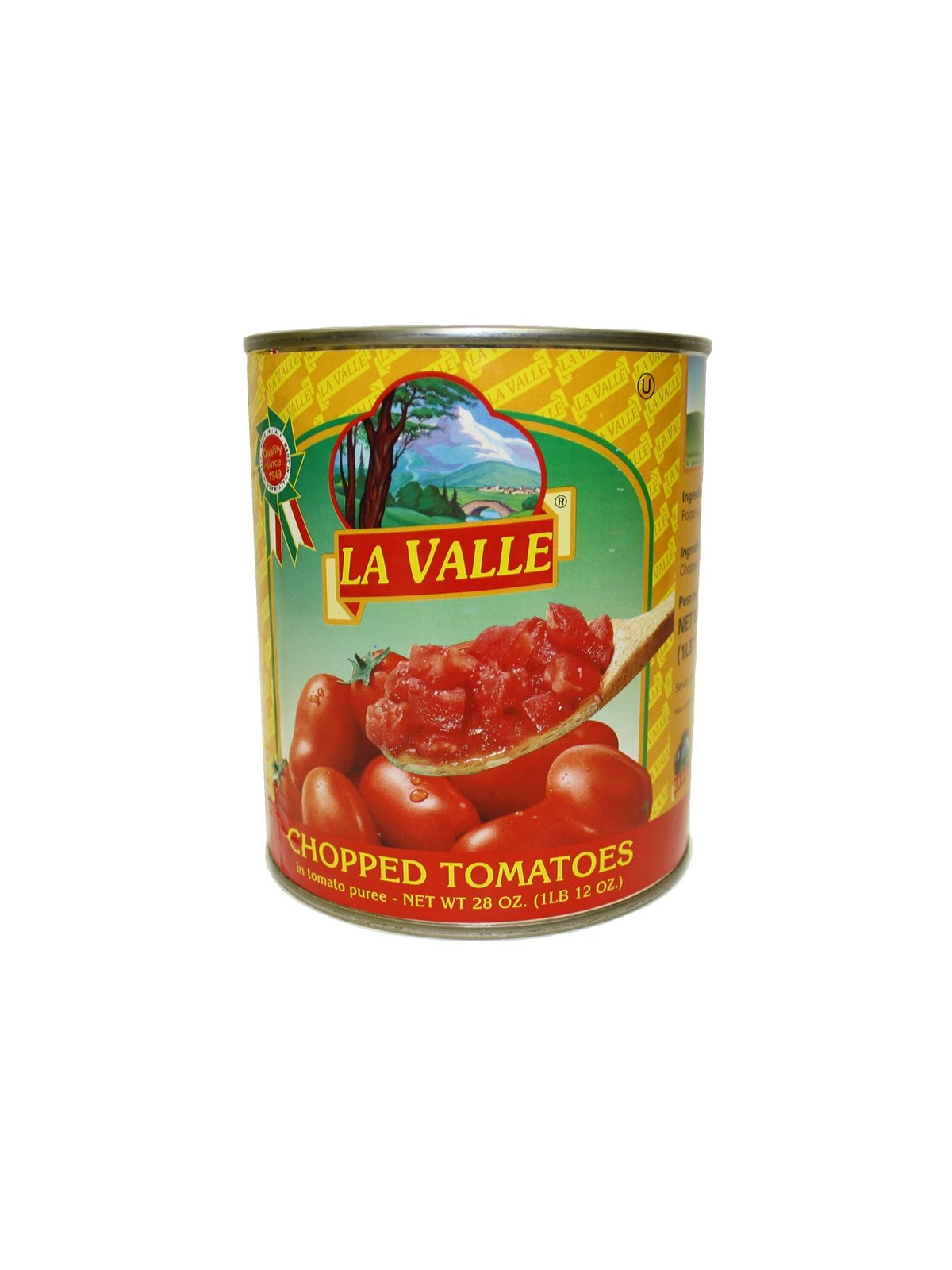 LA VALLE CHOPPED TOMATOES 28 OZ Buon Italia Imported Italian Food LA VALLE CHOPPED TOMATOES 28 OZ Buon Italia Imported Italian Food